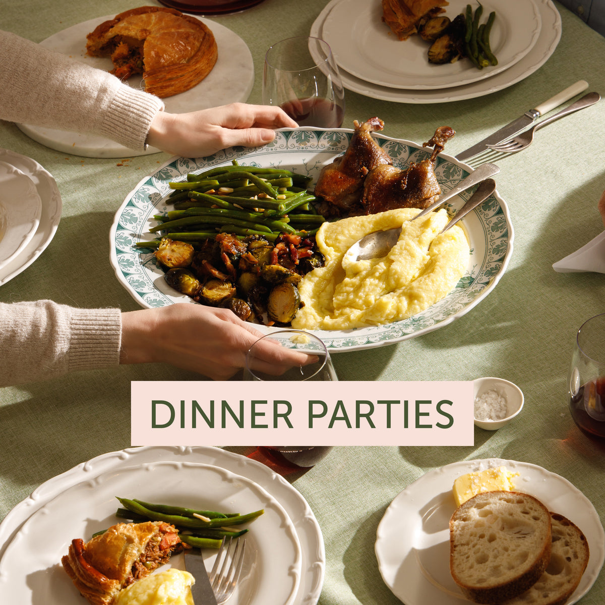 Shop DINNER PARTIES at Chefs on Wheels | Chefs on Wheels