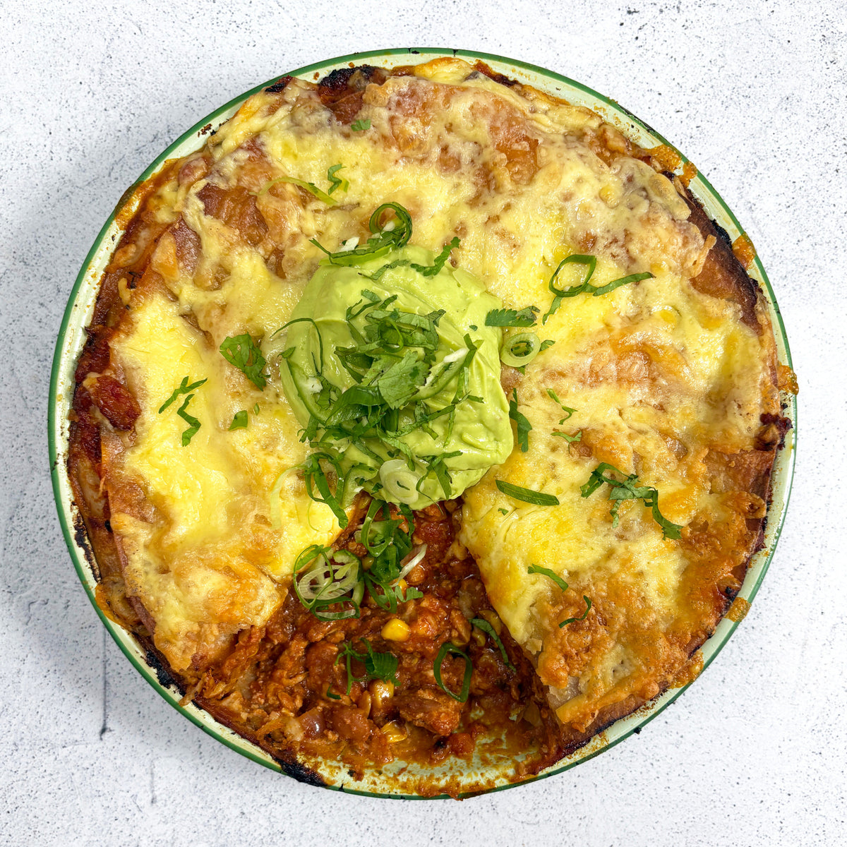 Mild Chicken Chilli Enchiladas | Chef Made Meals Delivered