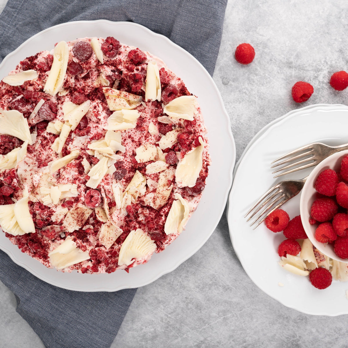 Raspberry & White Chocolate Eton Mess Parfait | Chef Made Meals Delivered